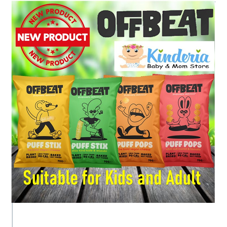 OFFBEAT Puff Stix / Puff Pops 70g | Shopee Malaysia