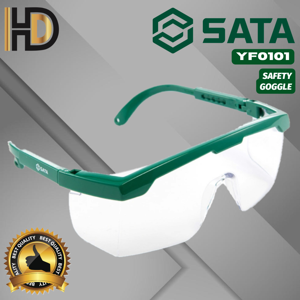 SATA Safety Goggle Anti Impact Spectacle / YF0101 / Heavy Duy Anti ...