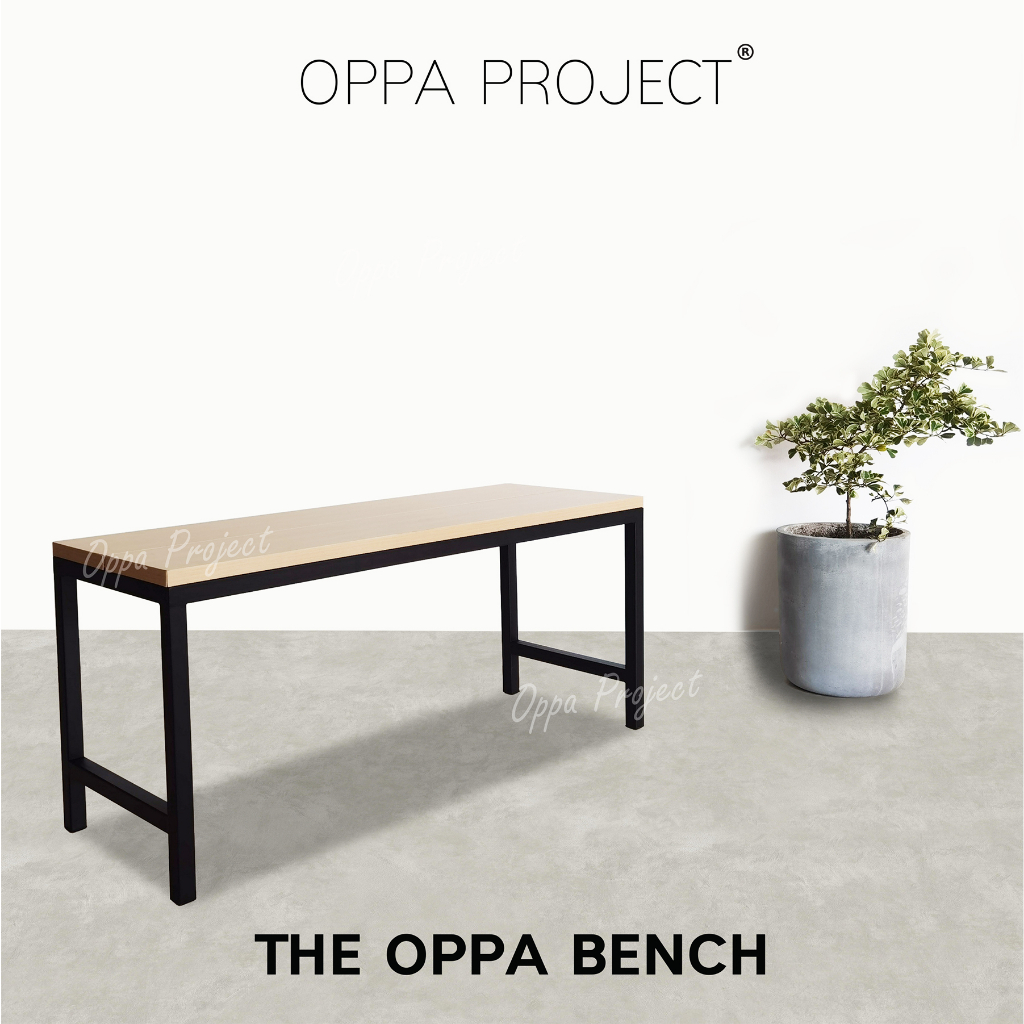 OPPA PROJECT The Oppa Bench sitting long benches stool chair 4ft [READY ...