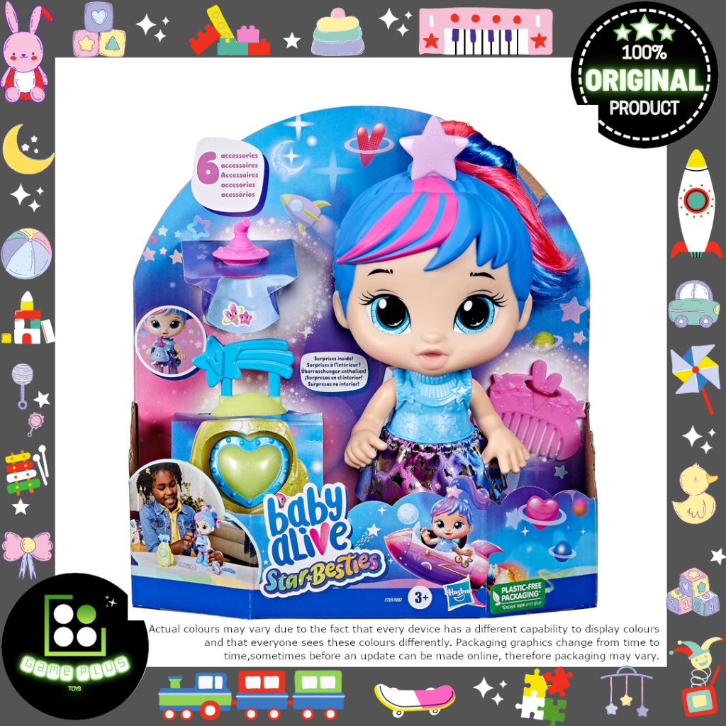 Hasbro Baby Alive Star Besties Doll (Stellar Skylar) | Shopee Malaysia
