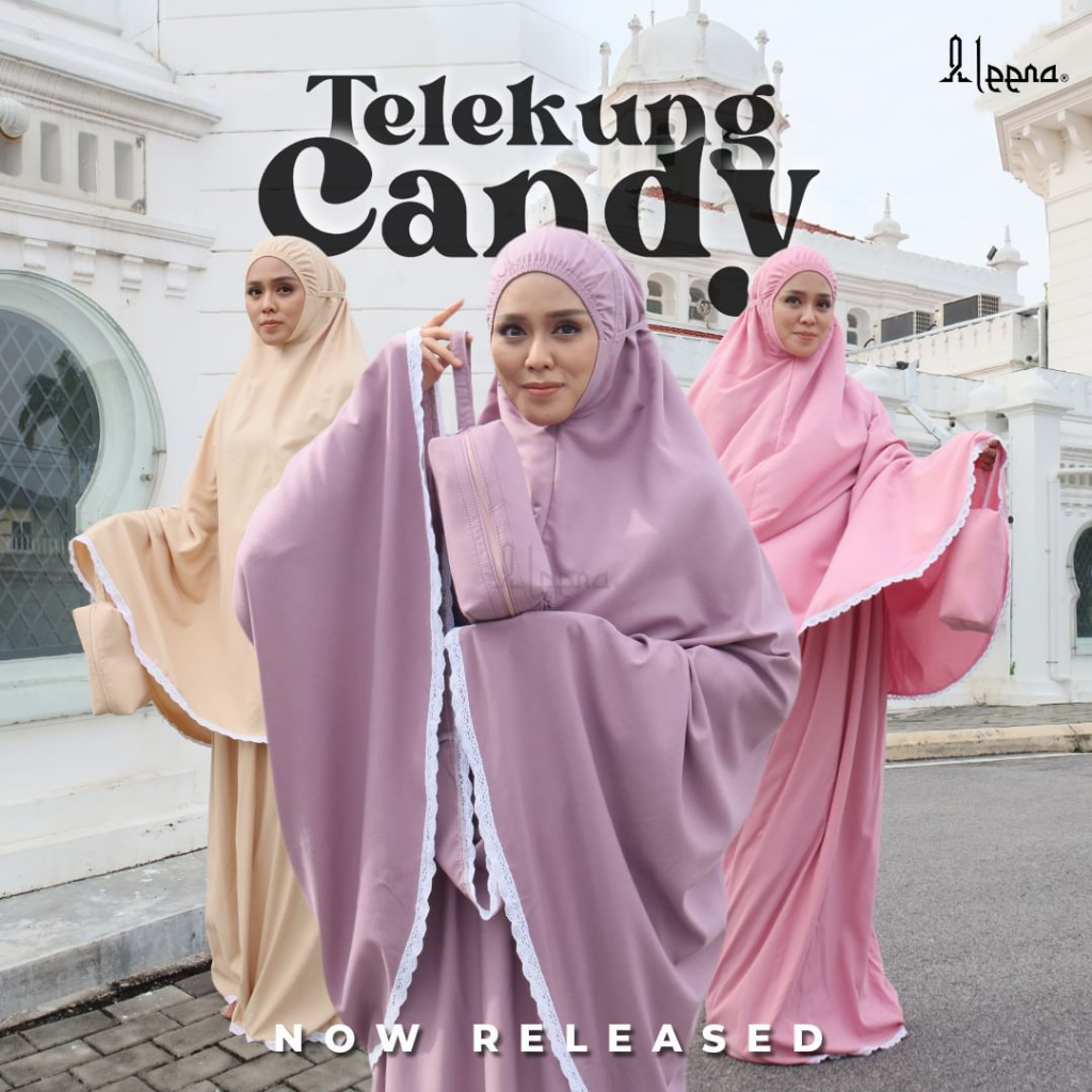 Telekung Aleena Candy Original Ready Stock Telekung Travel Mini Pouch Murah Raya 2023 | Shopee ...