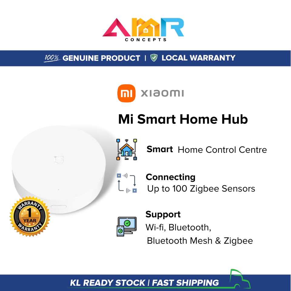 Xiaomi Mi Smart Home Hub 2 Multi-Mode Gateway ZigBee 3.0 WIFI Bluetooth ...