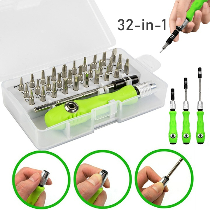 32 in 1 Screwdriver Set Magnetic Multi-purpose Mobile Phone Laptop ...