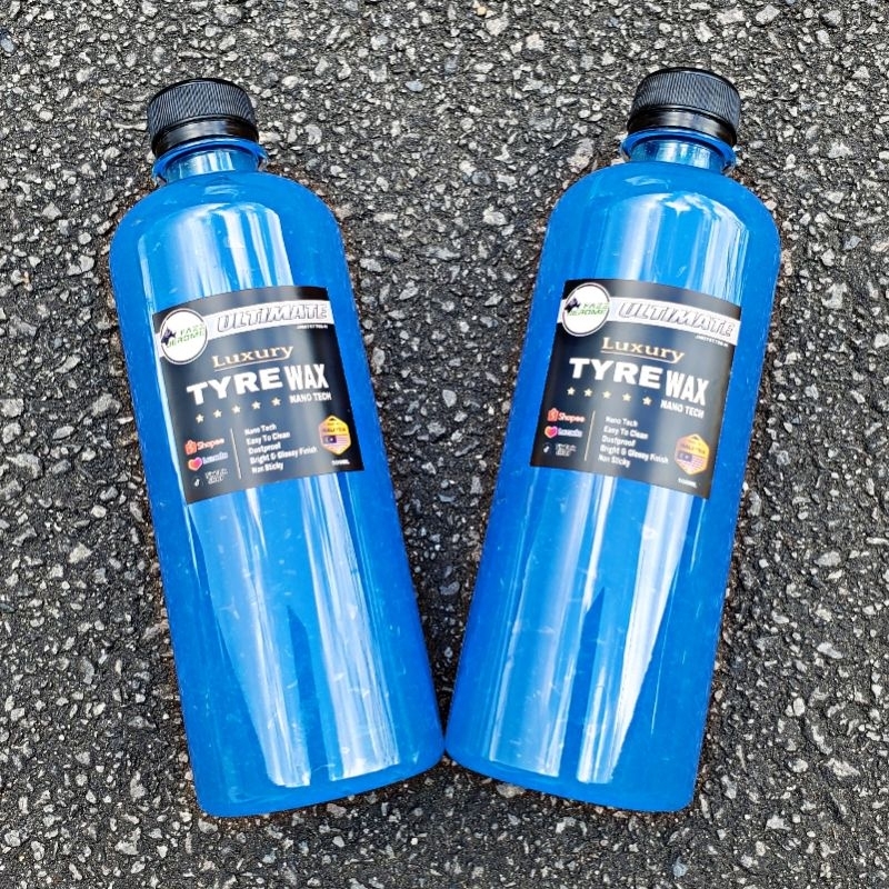 Pengilat Tayar Shine Nano Tech Wax Tire 500ml | Shopee Malaysia