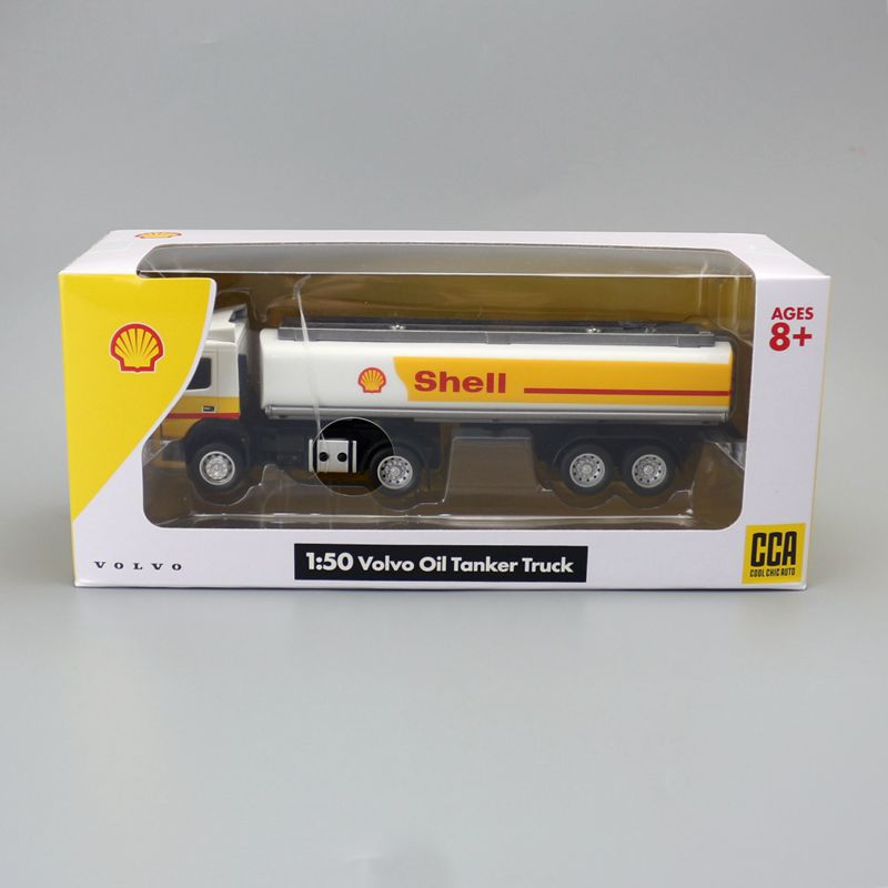 SHELL 1:50 Scale Diecast Metal Tank Truck Model Shell Oil Tanker ...