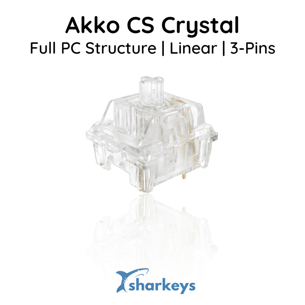 Akko CS Crystal Linear Switch for Custom Mechanical Gaming and Office ...