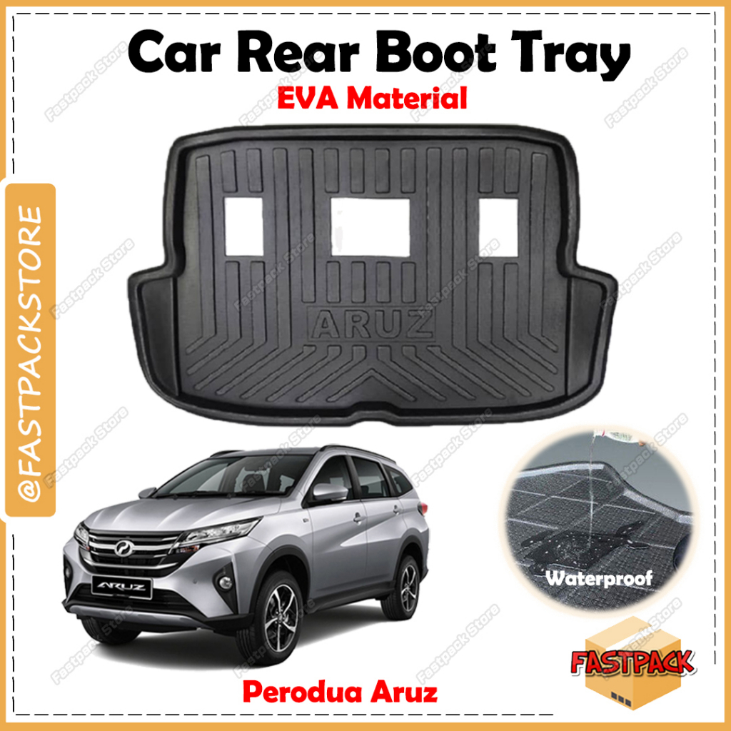 For Perodua Aruz 2019 EVA Copolymer EVA Boot Tray Luggage Cargo ...