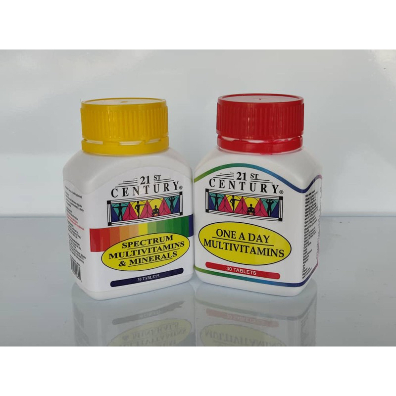 (FREE GIFT) SPECTRUM MULTIVITAMINS & ONE-A-DAY MULTIVITAMINS 21ST ...