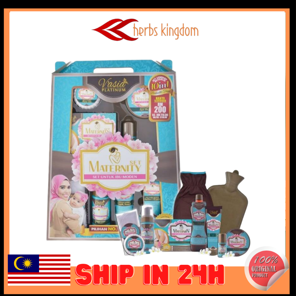 VASIA MATERNITY SET BERSALIN 10 in 1 SET BERPANTANG SET BERSALIN ...