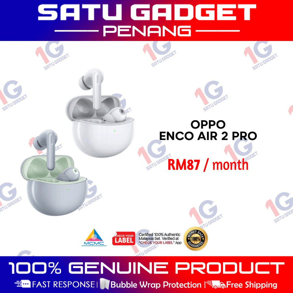 OPPO Enco Air 2 Pro True Wireless Earbuds with Oppo Malaysia Warranty | Shopee Malaysia