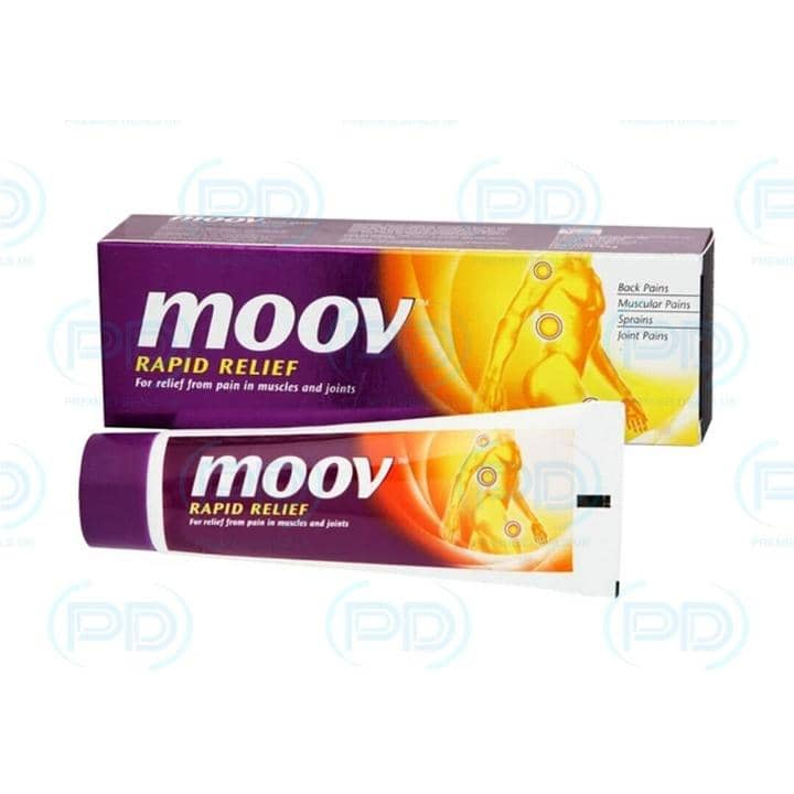 MOOV Rapid Relief Cream For Fast Relief From Pain In Muscles & Joints ...