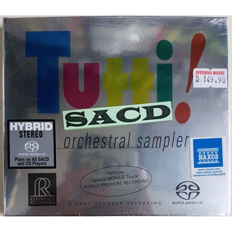Tutti! - Orchestral Sampler (SACD) | Shopee Malaysia