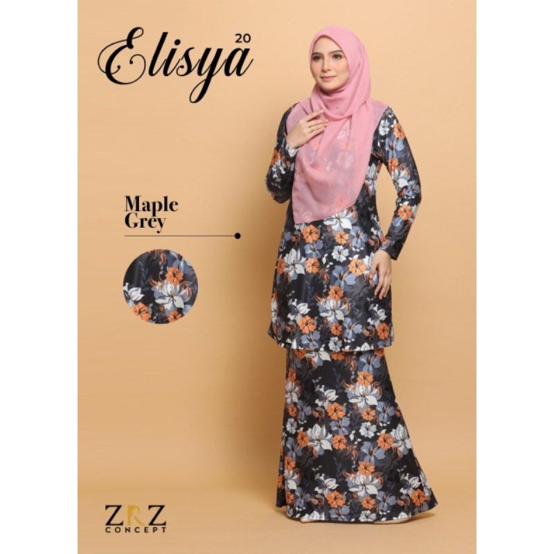 KURUNG TANPA GOSOK ELISYA PRINTED 20 PLUSSIZE ( S - 4XL) | Shopee Malaysia
