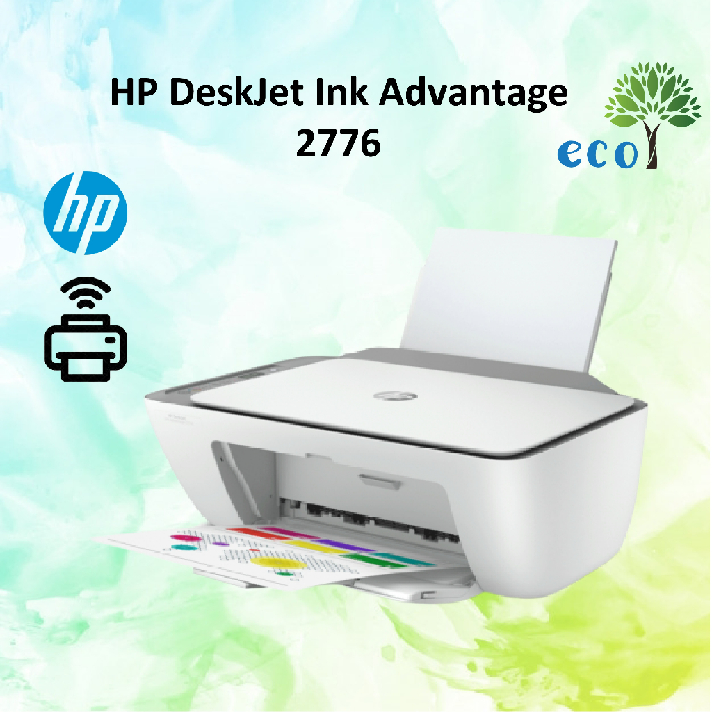 HP DeskJet Ink Advantage 2776 All-In-One Wireless Color Ink Printer | Shopee Malaysia