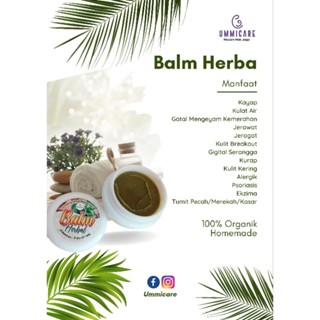 [READY STOCK] Balm Herba Legakan Kegatalan Kulit Ruam Enzima | Shopee ...