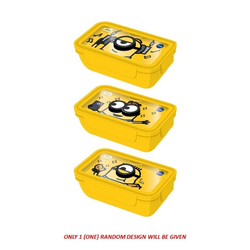 3D Minion Lunch Box (Limited Edition) | Shopee Malaysia