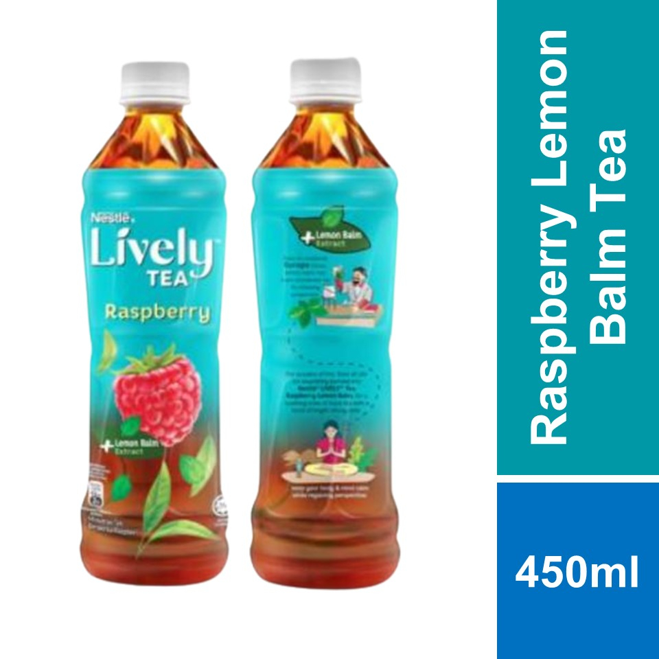 Lively Raspberry Lemon Balm Tea 450ml | Shopee Malaysia