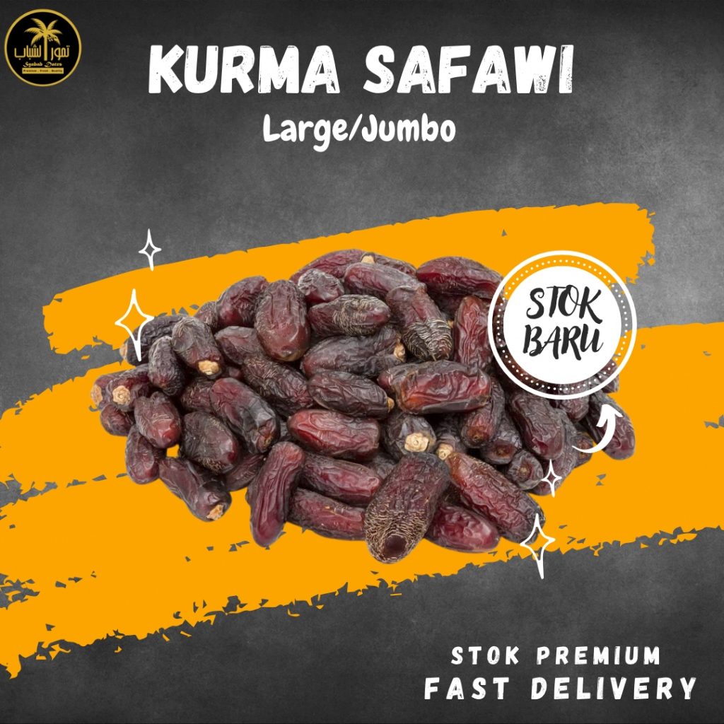 New!! Syabab Dates Kurma Safawi Large 500g/1kg | Shopee Malaysia