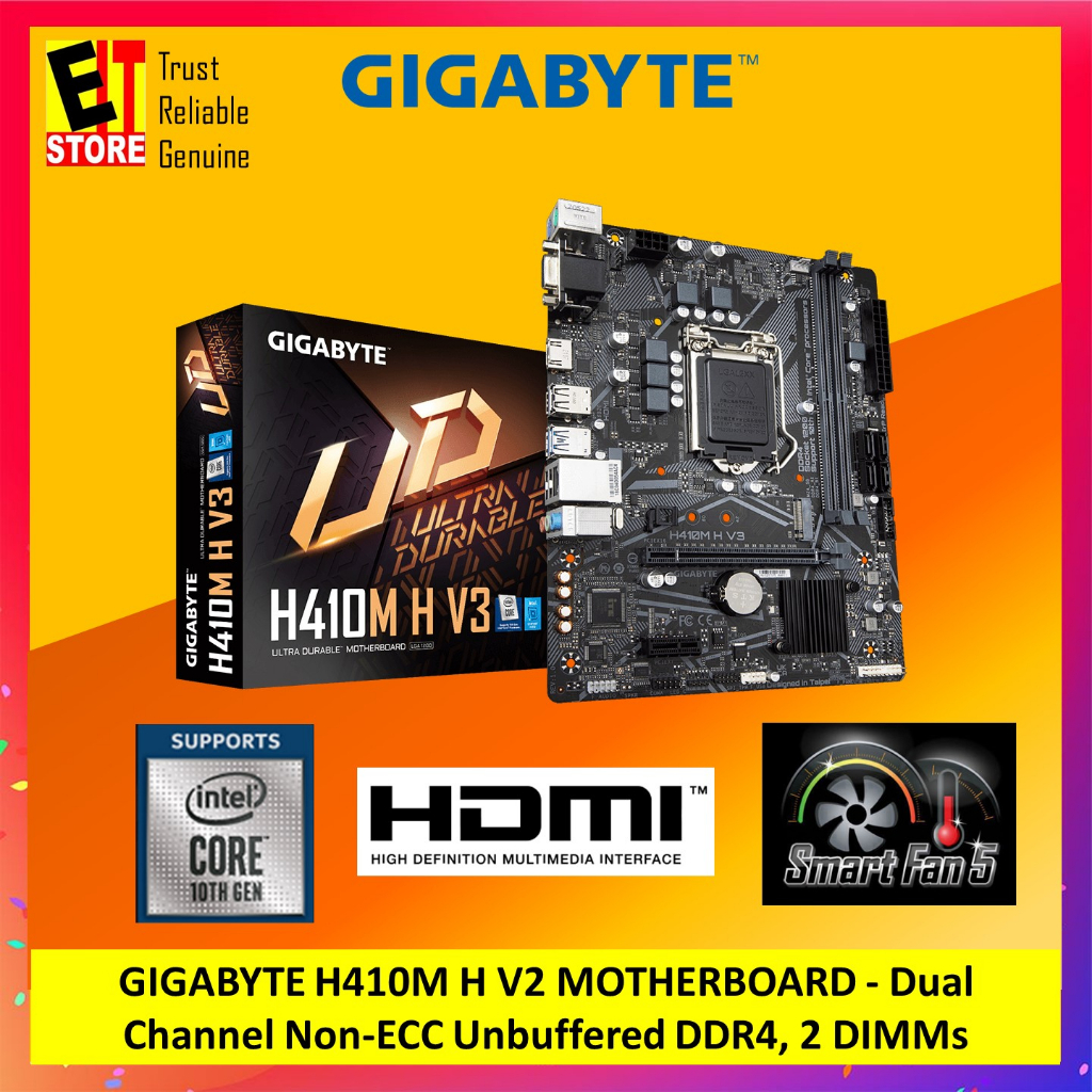 BIOSTAR H410MH INTEL H410 CHIPSET MICRO ATX MOTHERBOARD | Shopee Malaysia