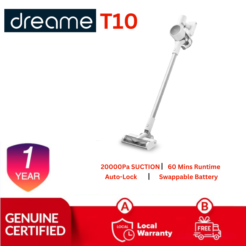 Dreame T10 Cordless Vacuum Cleaner With With Its Multi-Stage Filtration ...