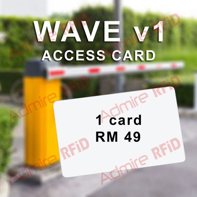 Wave version 1.0 Access Card - Premium Access Card series for long ...