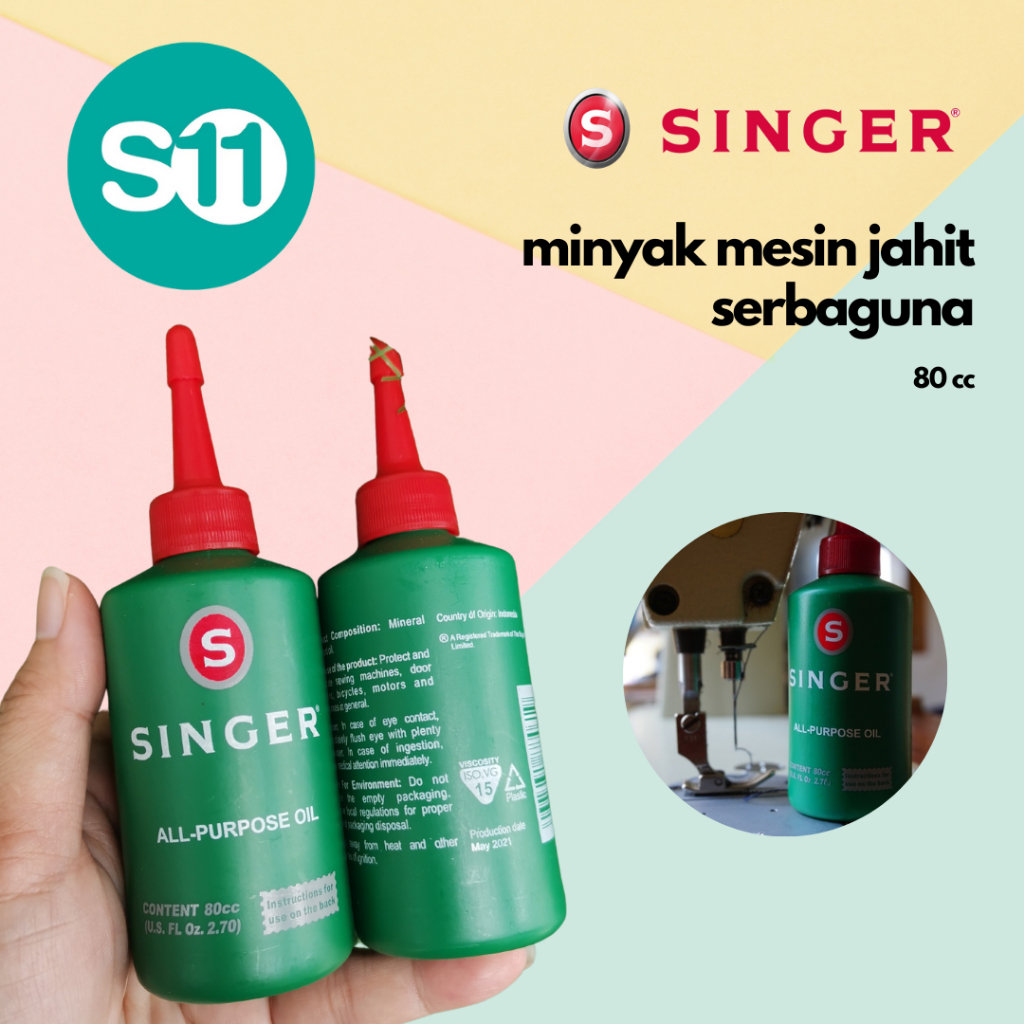 Singer All Purpose Oil 80cc Minyak Serbaguna Singer | Shopee Malaysia