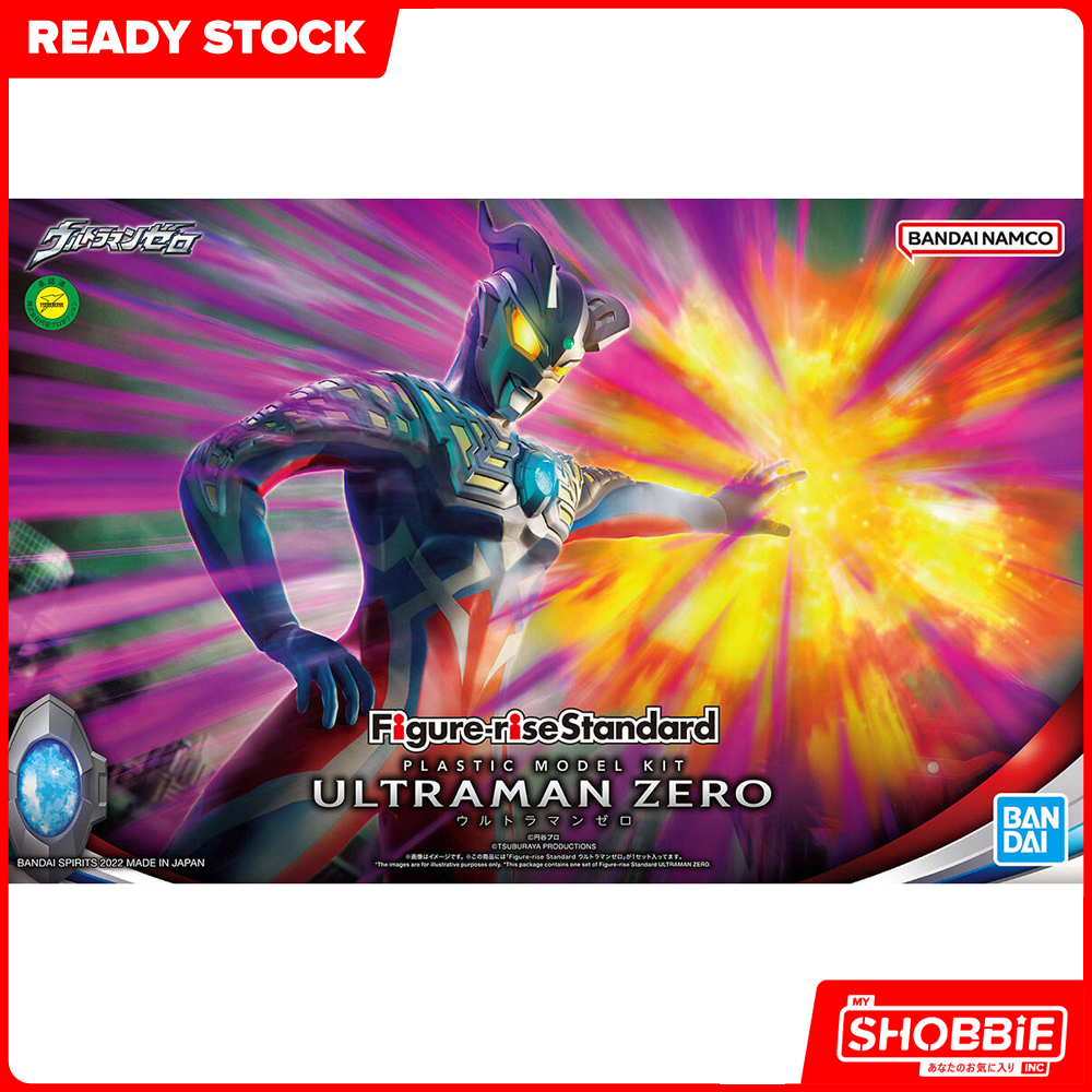 (Ready Stock) Figure-rise Standard Ultraman Zero Bandai | Shopee Malaysia