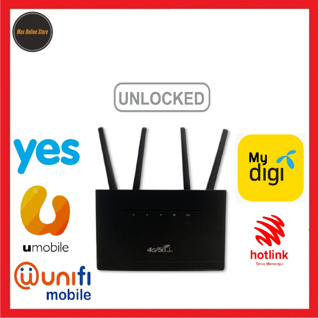 New Modem Modified Unlimited Hotspot V12 Support All Malaysia Telco 4G ...