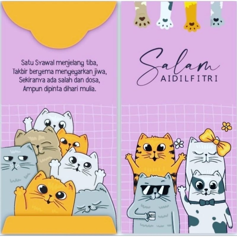 Sampul Raya Cartoon Limited Edition | Shopee Malaysia