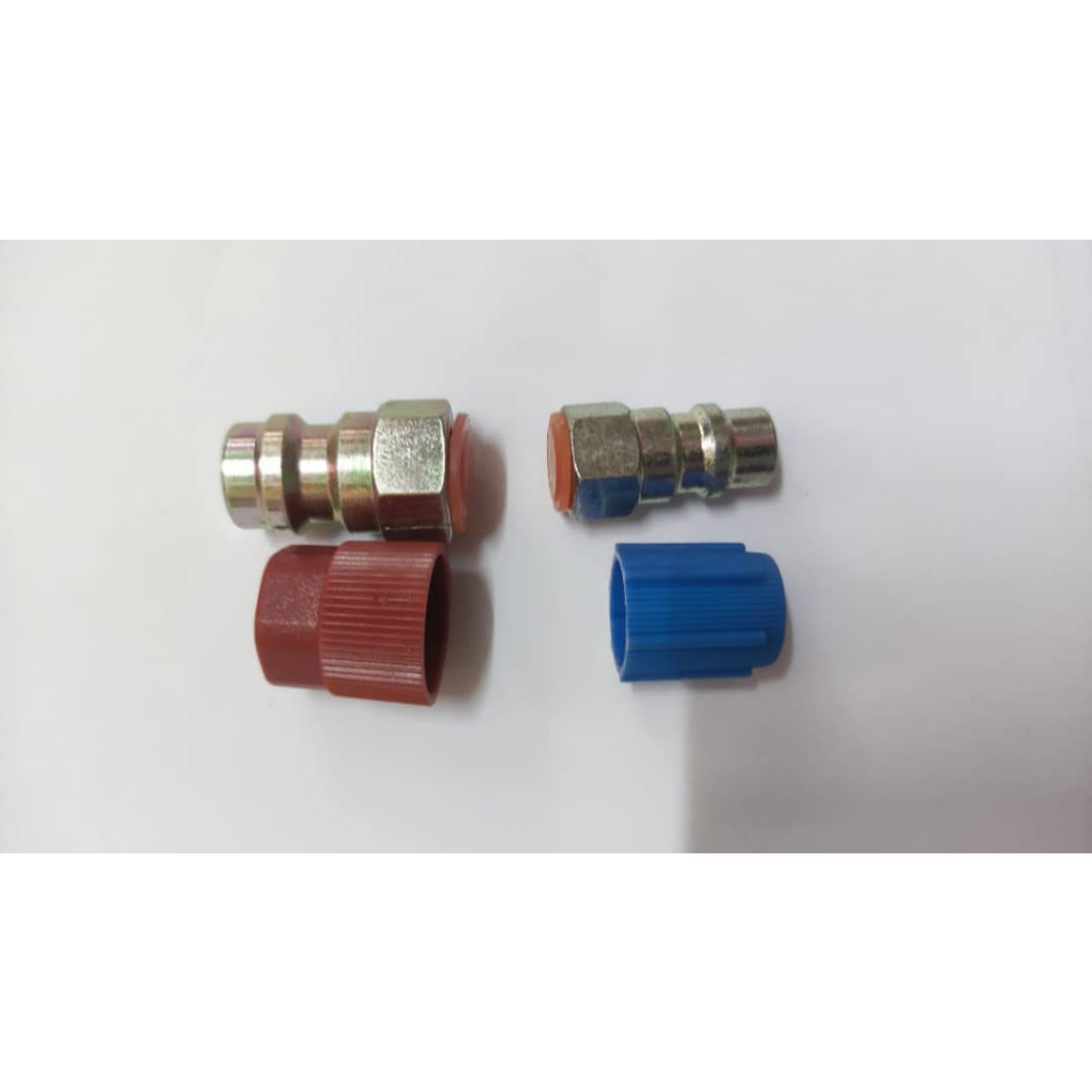 AC Quick Couplers Connectors High Low Side Port Adapter Retrofit R12 to ...