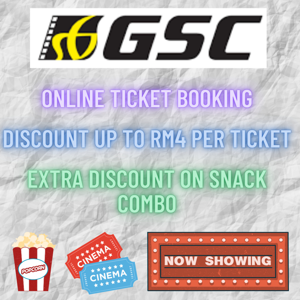 GSC MOVIE TICKET BOOKING SERVICE | Shopee Malaysia
