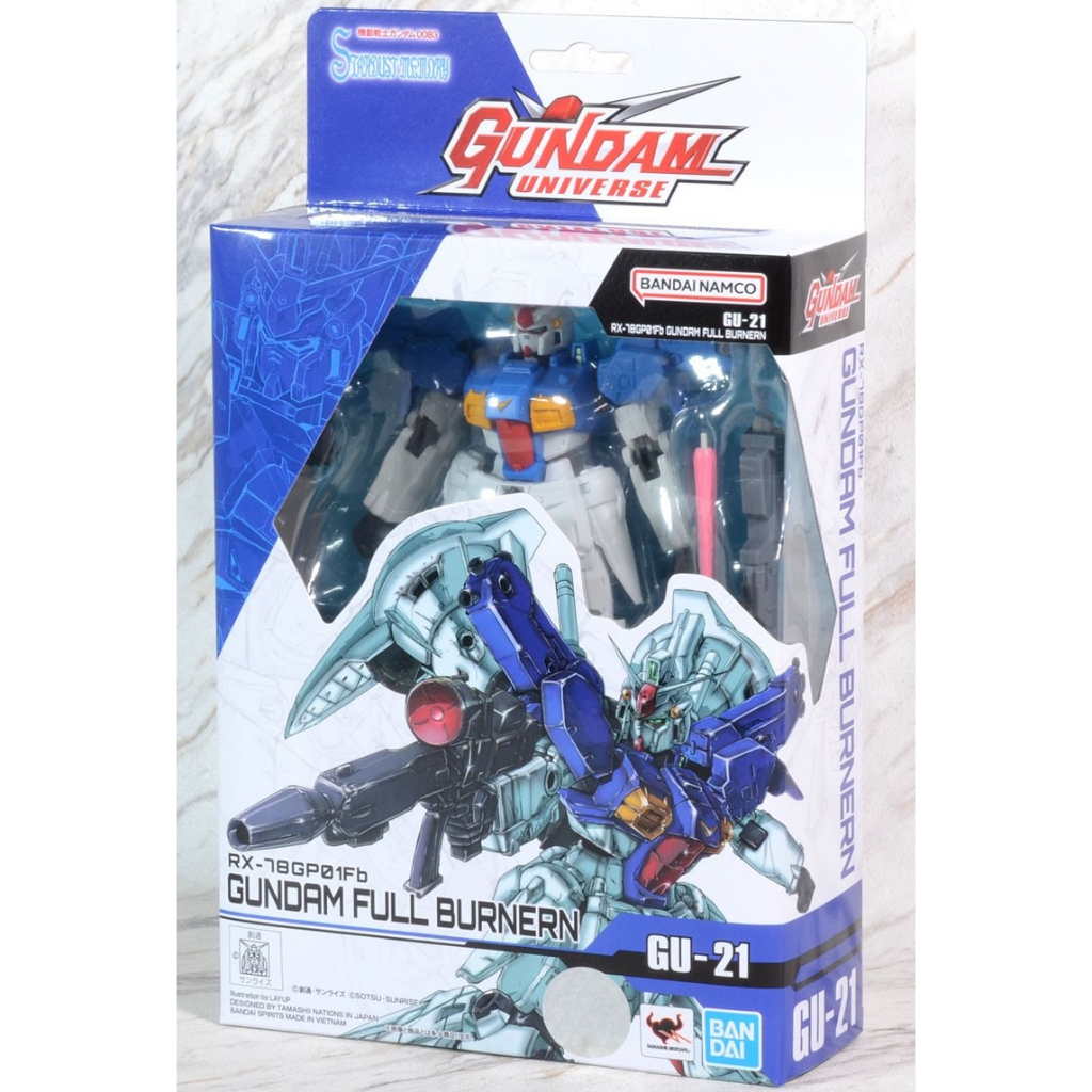 BANDAI Gundam Universe (GU-21) - RX-78GP01Fb Gundam Full Burnern (Tamashii Nations) 6 inch ...
