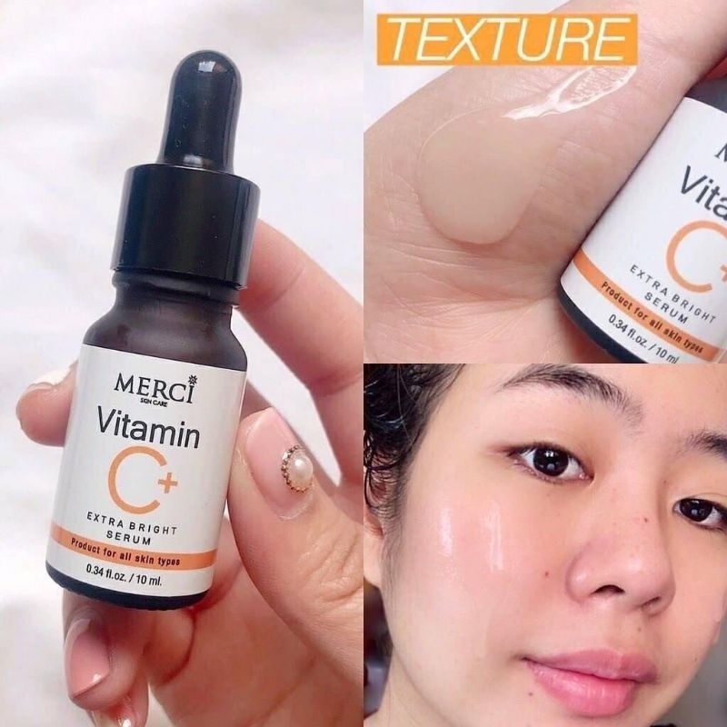 MERCI VITAMIN C PLUS EXTRA BRIGHT SERUM. | Shopee Malaysia