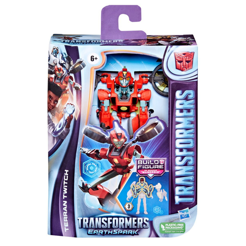 Transformers EarthSpark Deluxe Terran Twitch (BAF - Mandroid) | Shopee ...