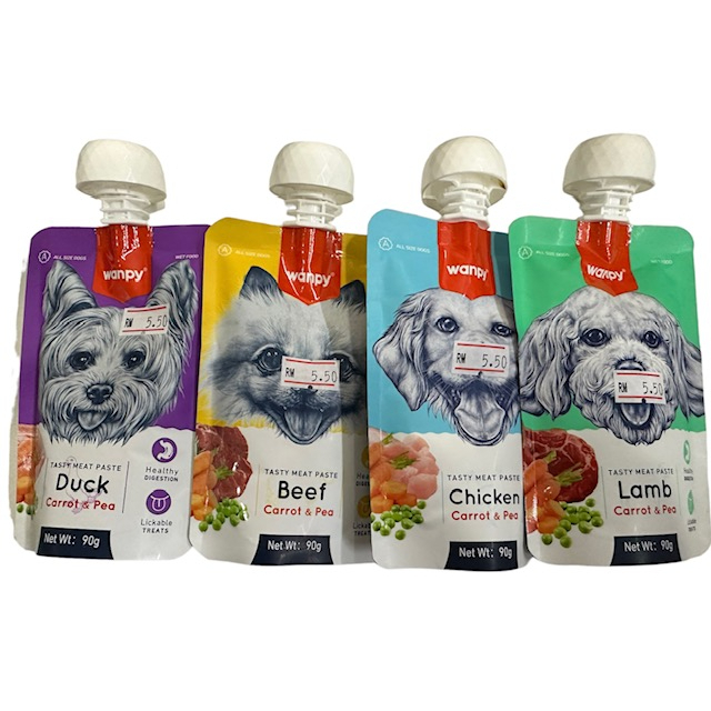 Wanpy Fresh Meat Lickable Treats 90g (Dog) | Shopee Malaysia