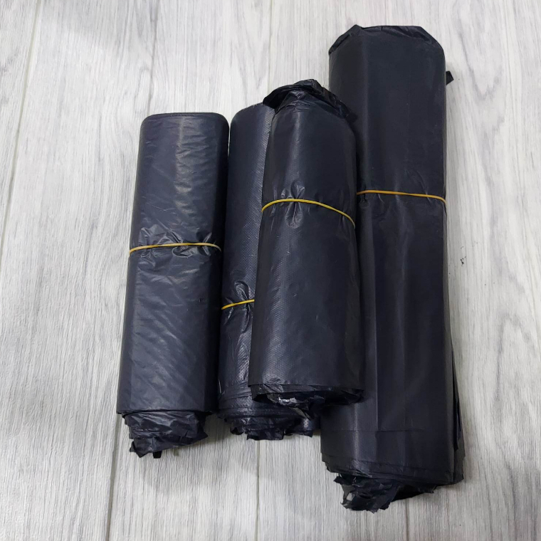 50Pcs Universal Plastik Beg Packing Flyers Wrapping Paper Goods malling ...