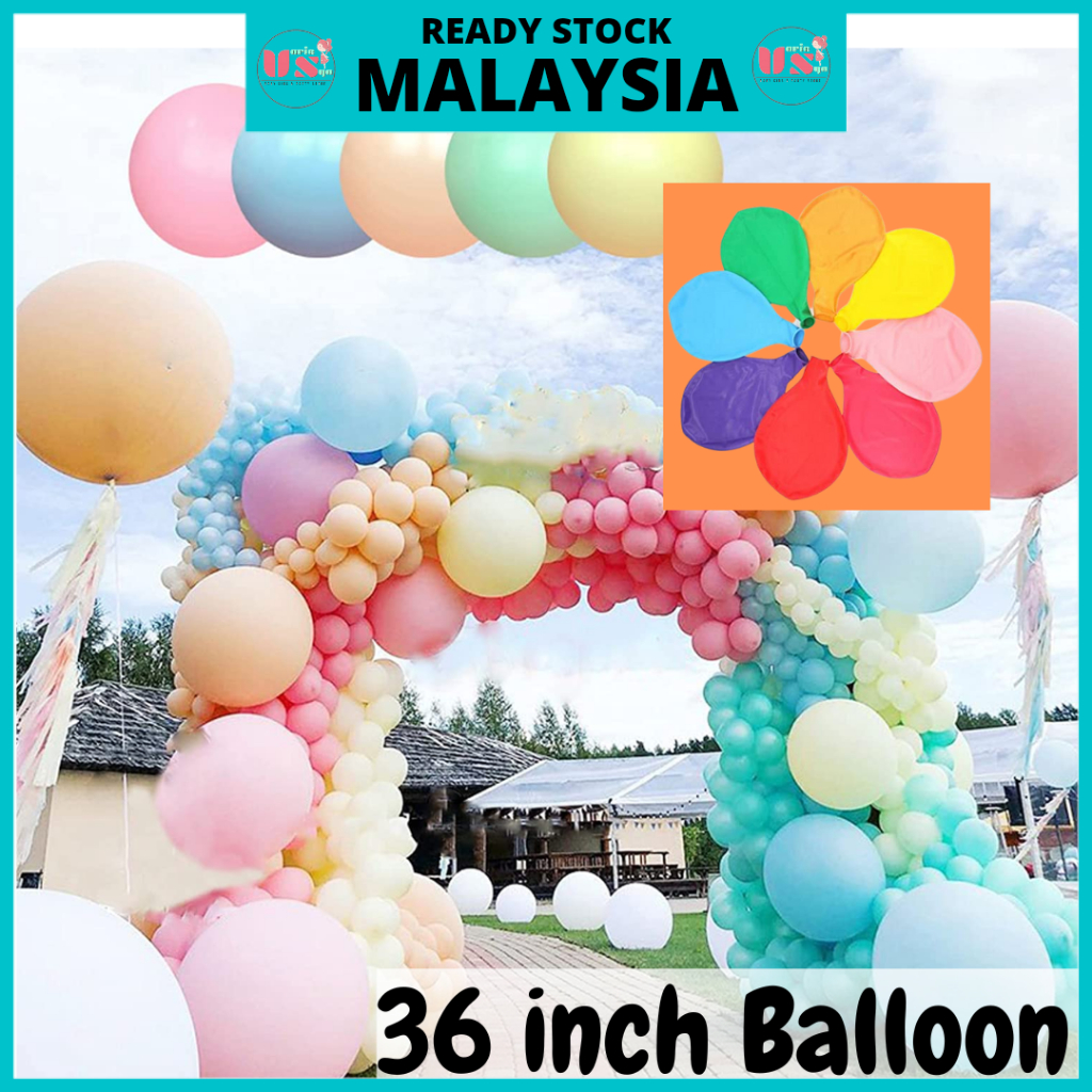 36 Inch Balloon Big Giant Balloon for decoration Party Birthday Event ...