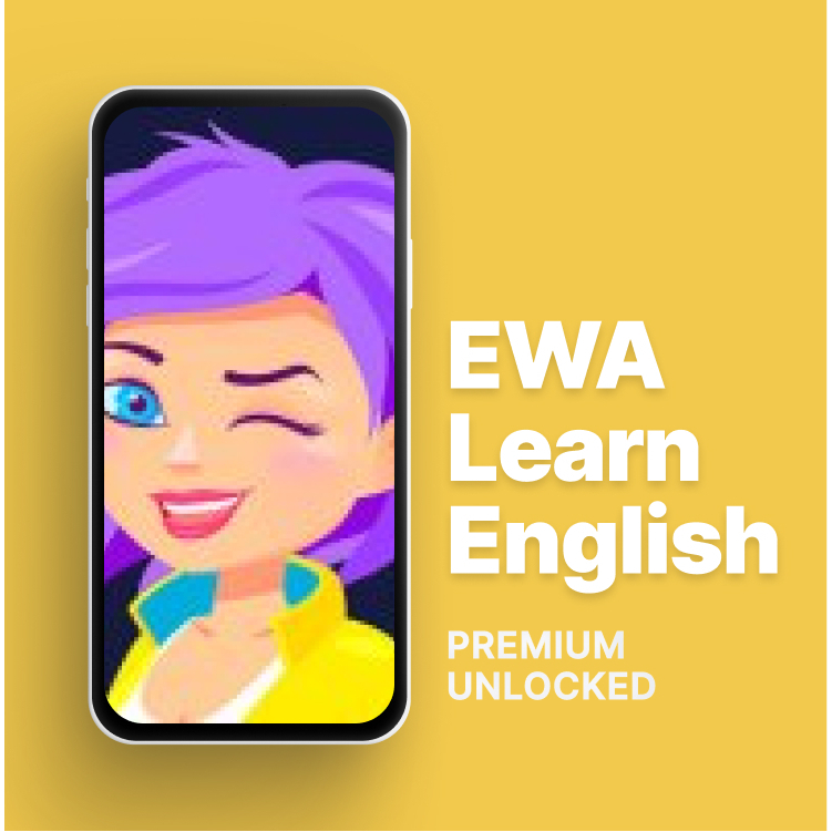 EWA: Learn English - Android App (Premium Unlocked) | Shopee Malaysia