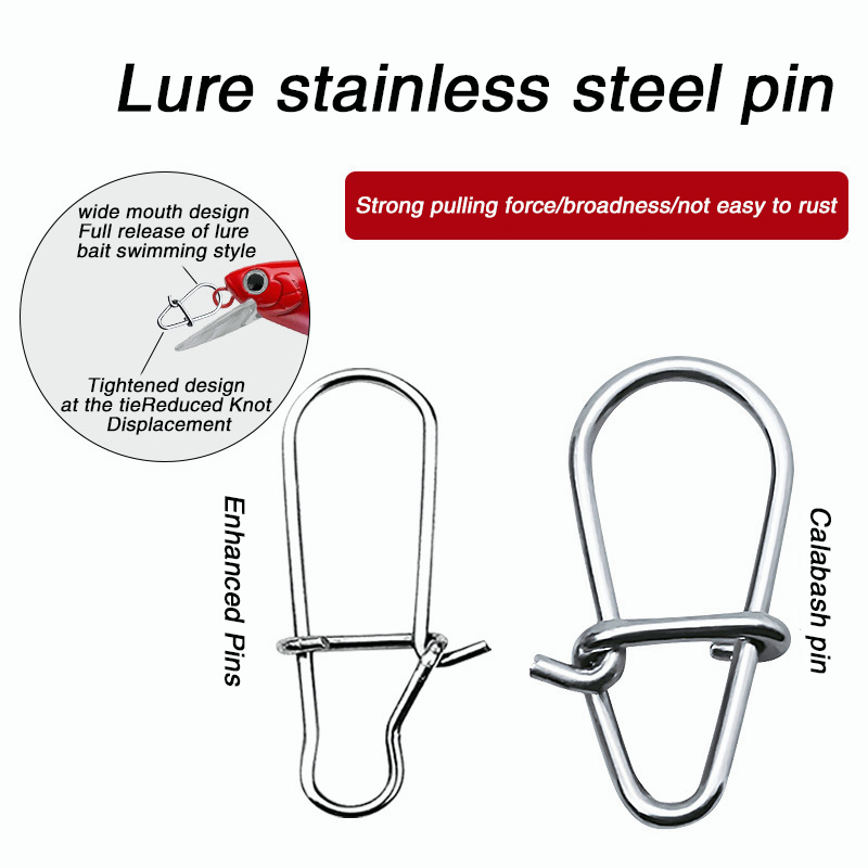 Enhanced pin Lure pin stainless steel outdoor fishing accessories pin ...