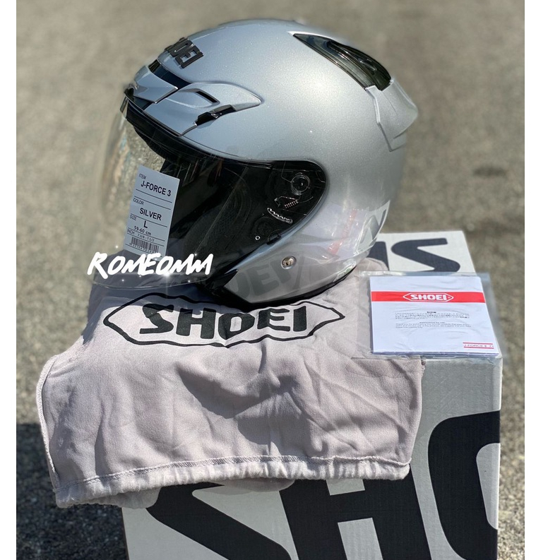 Helmet SHOEI JFORCE 3 / SHOEI JF3 Helmet / Visor SHOEI CJ1 TANDUK LEKUK ...