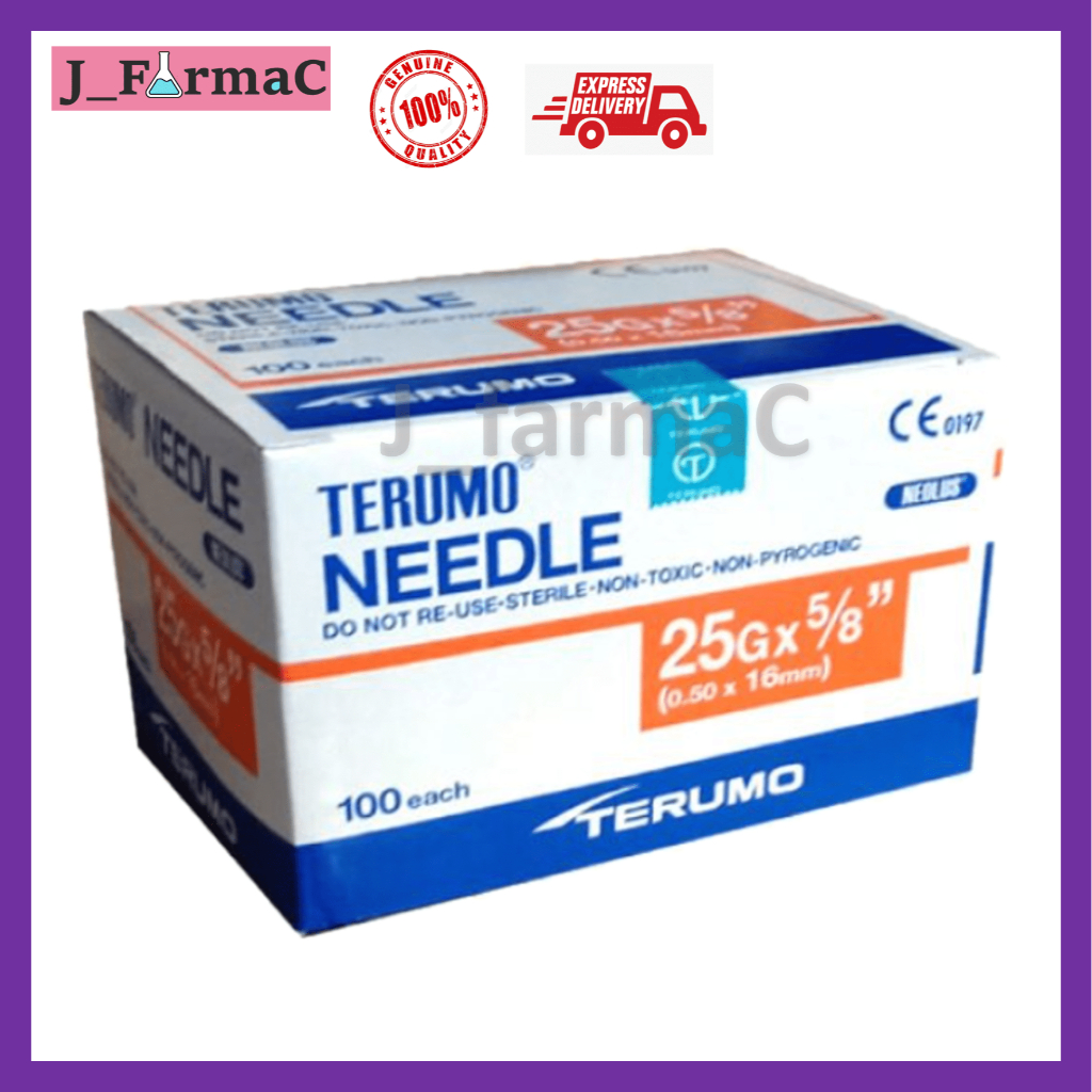 Terumo Needle Neolus 25G x 5/8" | Shopee Malaysia