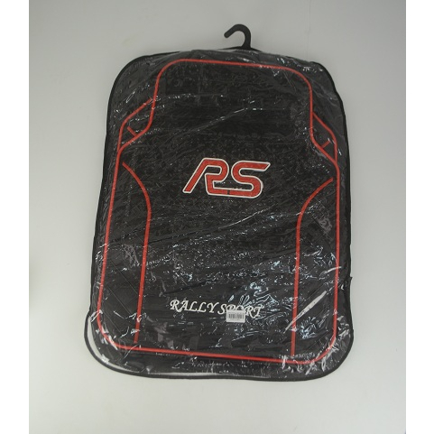 1set 5pcs Latex Universal Car Foot Mat Waterproof Non-Slip Foot Mat ...