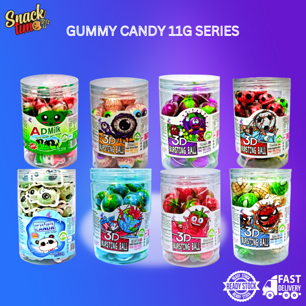 🔥HALAL NEW🔥 11G - 5/PCS GUMMY CANDY | Shopee Malaysia