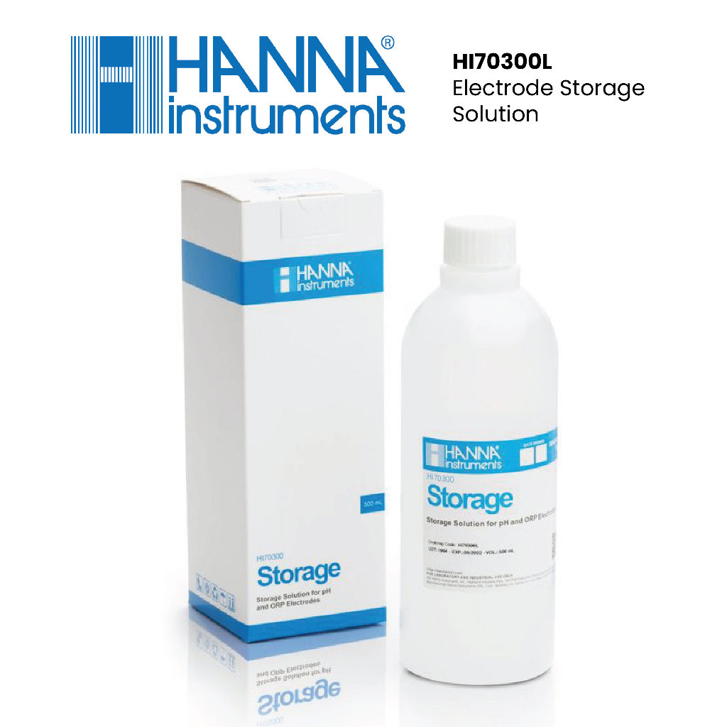 [500mL] Hanna HI70300L Electrode Storage Solution | Shopee Malaysia