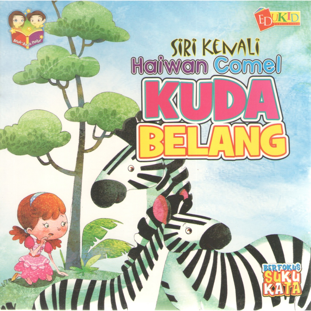 Edukid Siri Kenali Haiwan Comel Kuda Belang 9789673644315 Shopee Malaysia - Riset