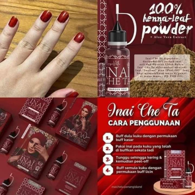 INAI CHE TA CODE MAROON | Shopee Malaysia