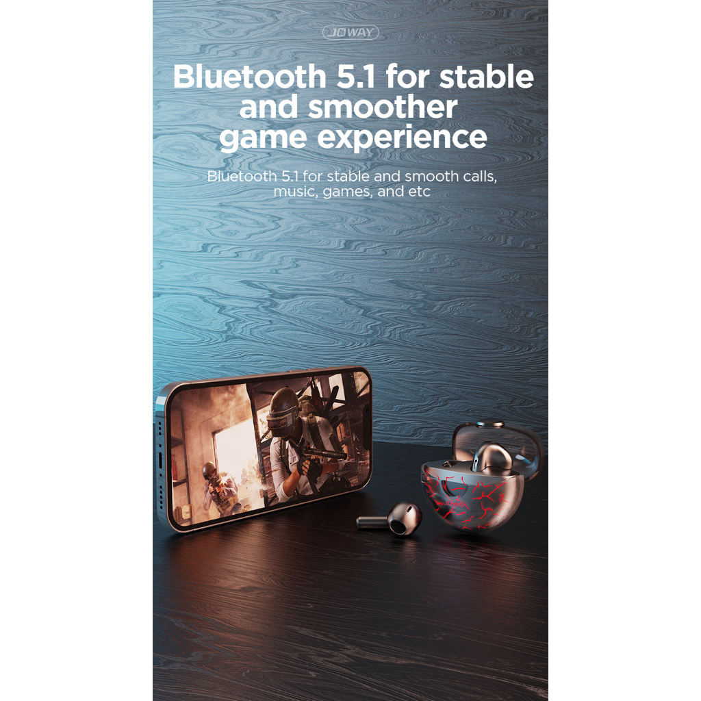JOWAY Bluetooth Gaming Earphone H180 | PGMall
