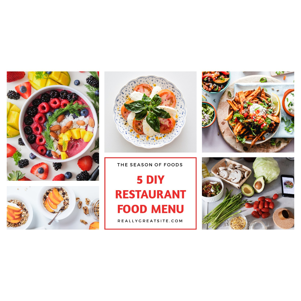 FB Template Red & Restaurant Food Menu Facebook Cover | Shopee Malaysia