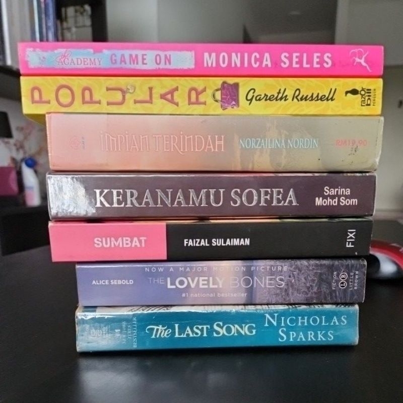 Fiction books for sale (Preloved) english young adult | Shopee Malaysia