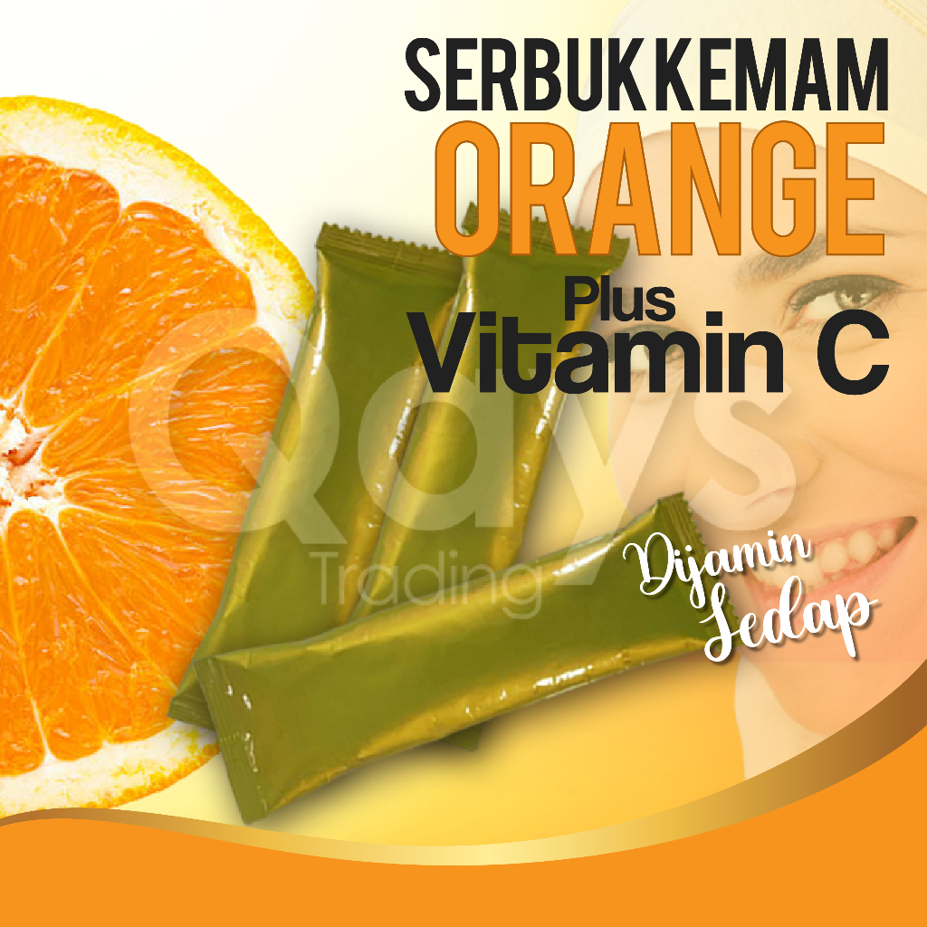 Lelong S1 Serbuk Kemam Orange Vitamin C Brand Popular & Sedap | Shopee ...